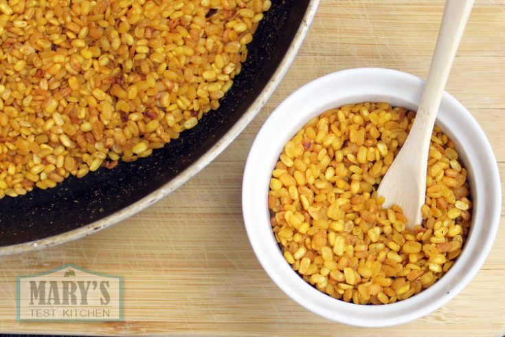 Spiced Crunchy Lentil Snack – Mary's Test Kitchen