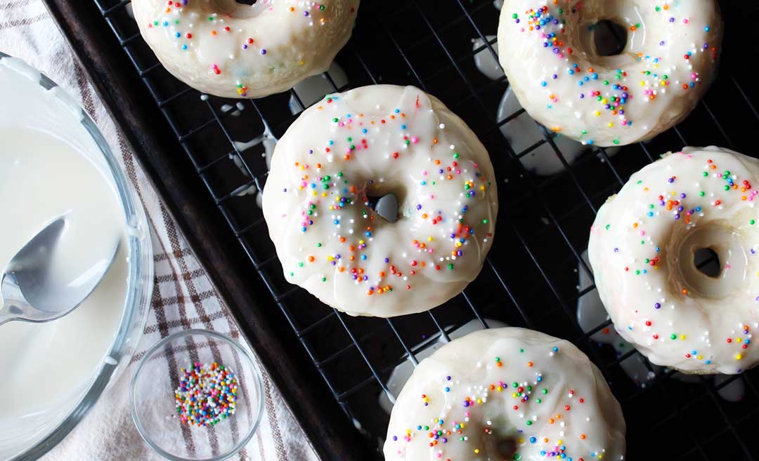 Vegan Confetti Doughnuts – Mary's Test Kitchen