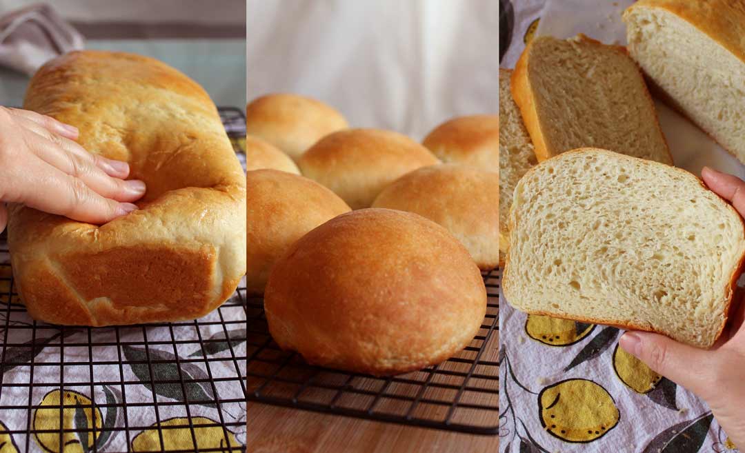 Easy Vegan Milk Bread | Soft Squishable Sandwich Bread – Mary's Test ...