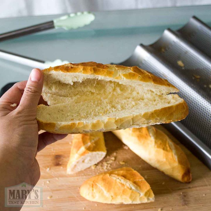 How to Make No Knead Banh Mi | Easier Vietnamese Baguettes – Mary's ...